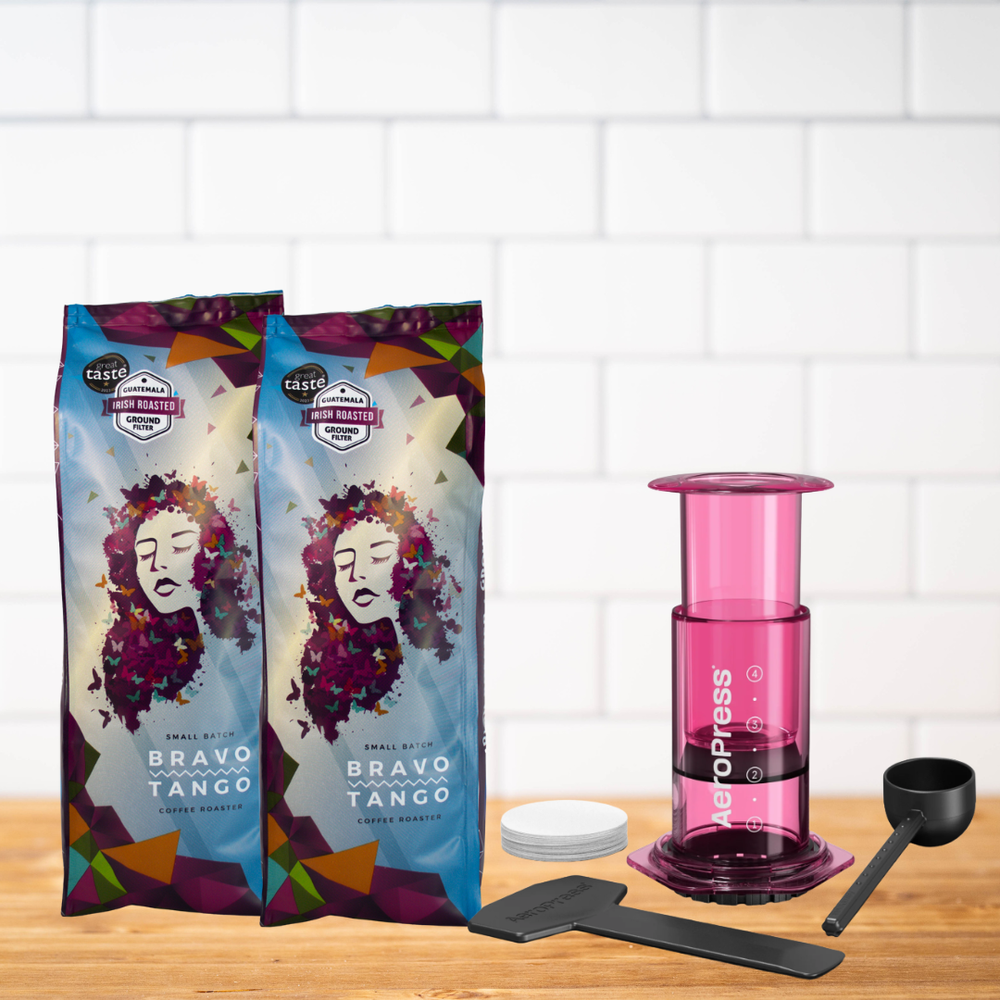 AEROPRESS & Ground Coffee Kit – Bravo Tango Coffee